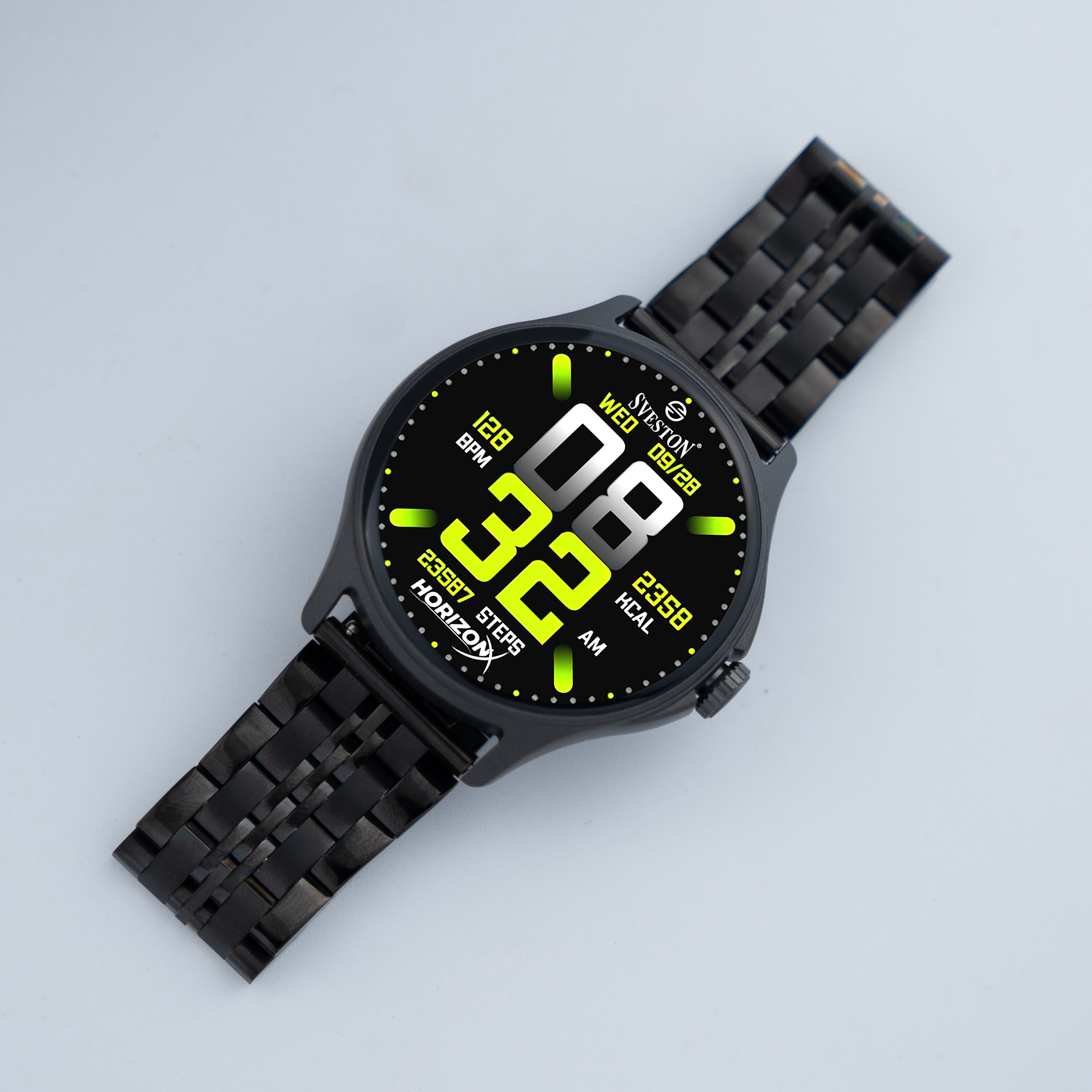 HorizonX Chain Smartwatch With Free Silicon Strap – Sveston