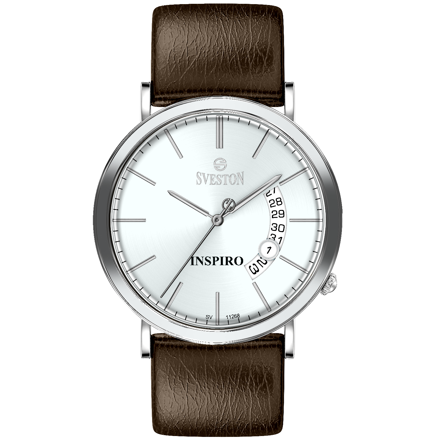 Sveston Inspiro SV-11268-M Gents leather Watch 40mm