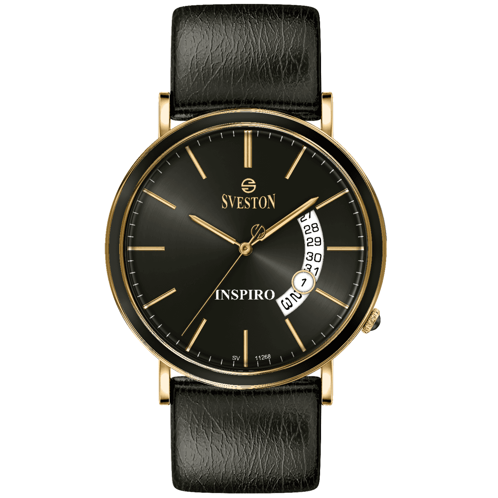 Sveston Inspiro SV-11268-M Gents leather Watch 40mm