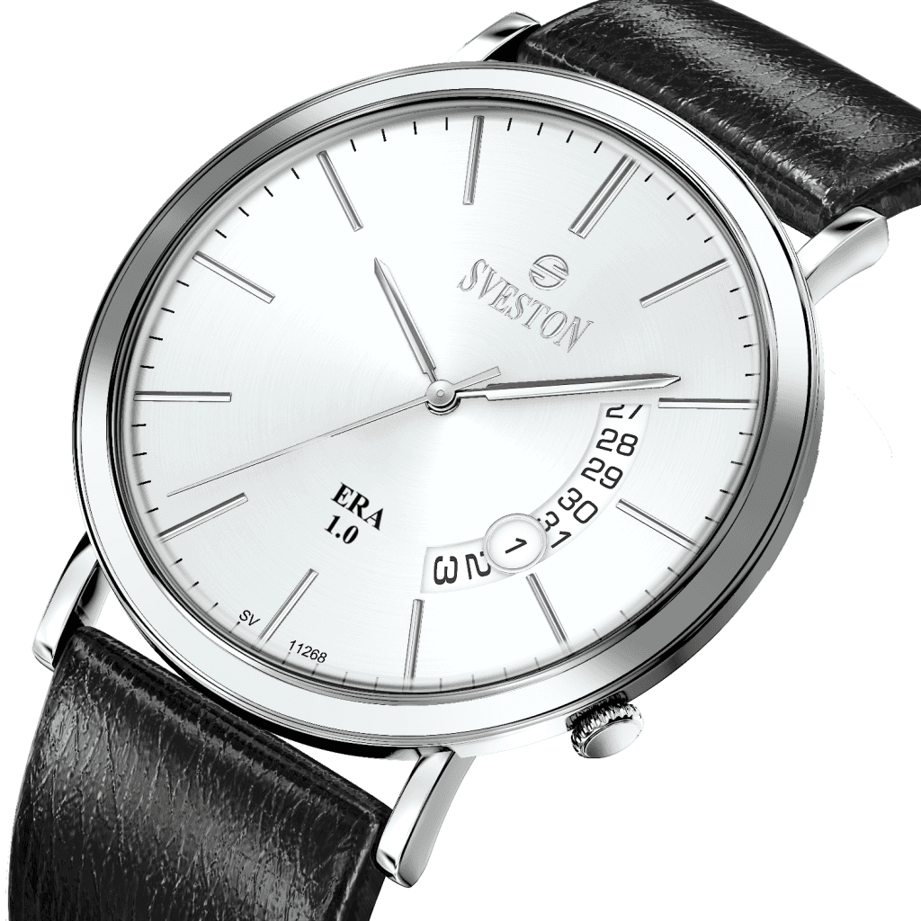 Sveston Inspiro SV-11268-M Gents leather Watch 40mm